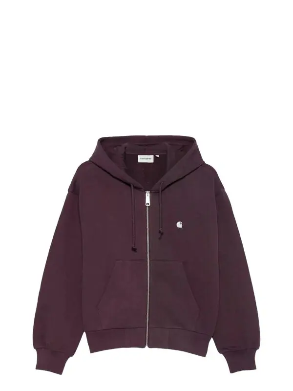 Carhartt Work In Progress Casey Zip Hoodie - Purple