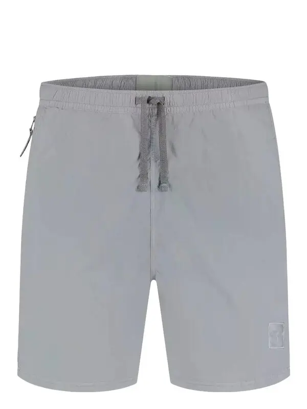 Stone Island Drawstring Beach Shorts - Grey