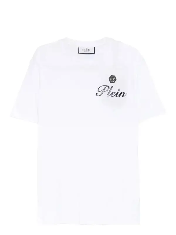 Philipp Plein Logo-detail T-shirt - White