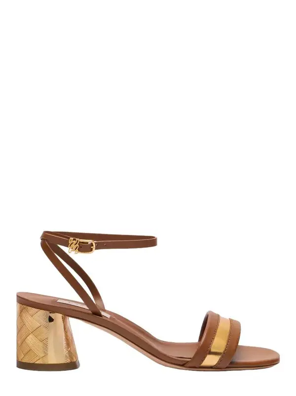 Casadei Buckle-strap Heeled Sandals - Brown