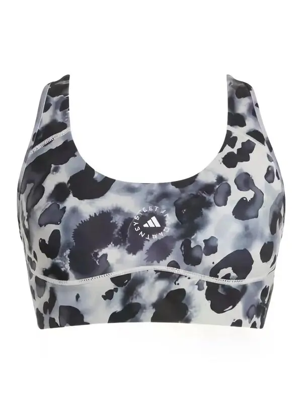Adidas By Stella McCartney Animal Print Tank Top - Neutrals