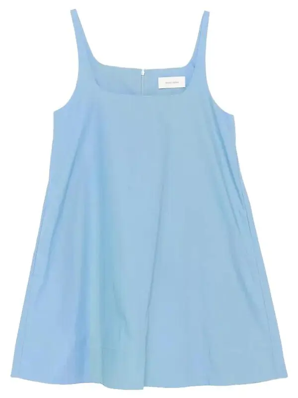 Bondi Born Avilia Square-neck Mini Dress - Blue
