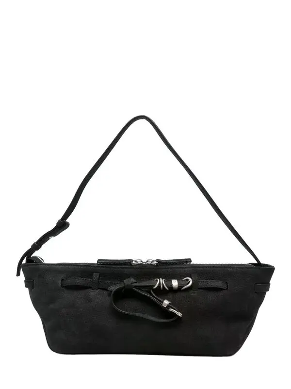 MARGESHERWOOD Drawstring Shoulder Bag - Black