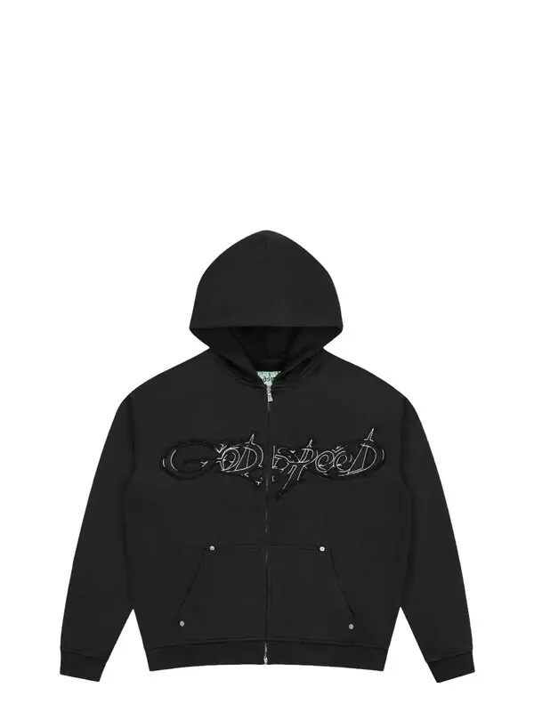 GODSPEED Raw Import Hoodie - Black