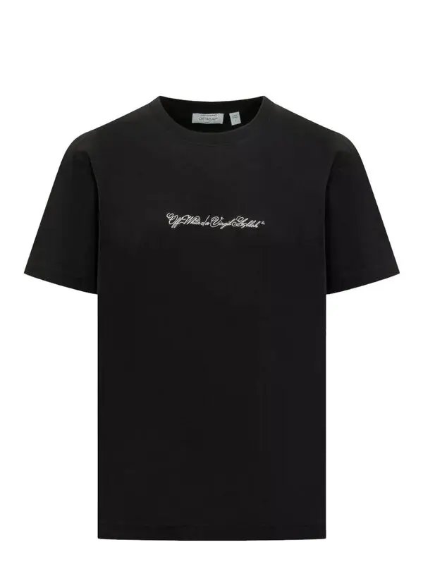 Off-White Arrow Script Short-sleeve T-shirt - Black