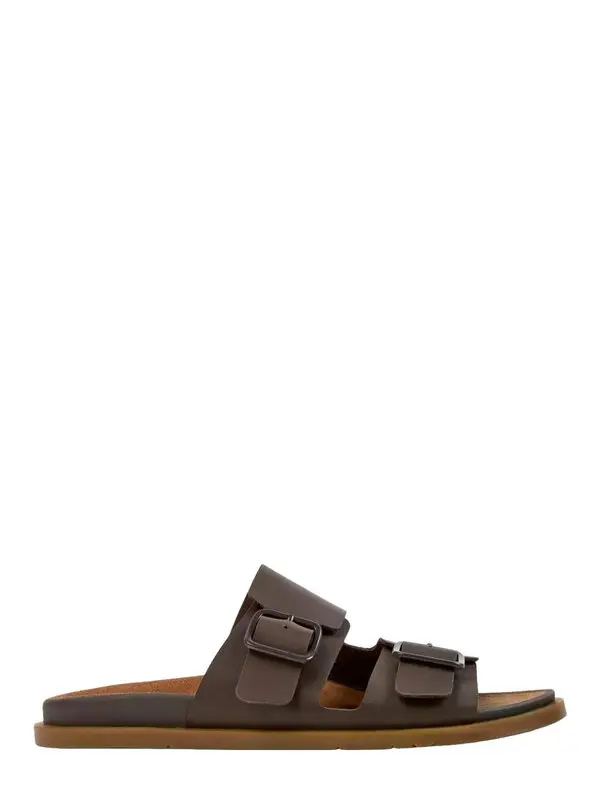 Camper Lluc Buckle-strap Sandals - Brown