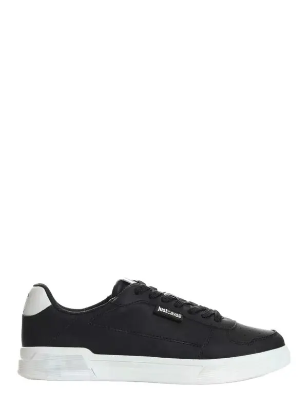 Just Cavalli Panelled Sneakers - Black