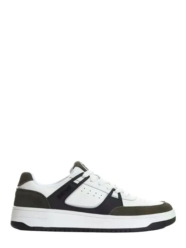 Just Cavalli Panelled Sneakers - White