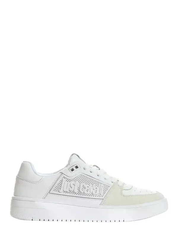 Just Cavalli Logo-detail Sneakers - White