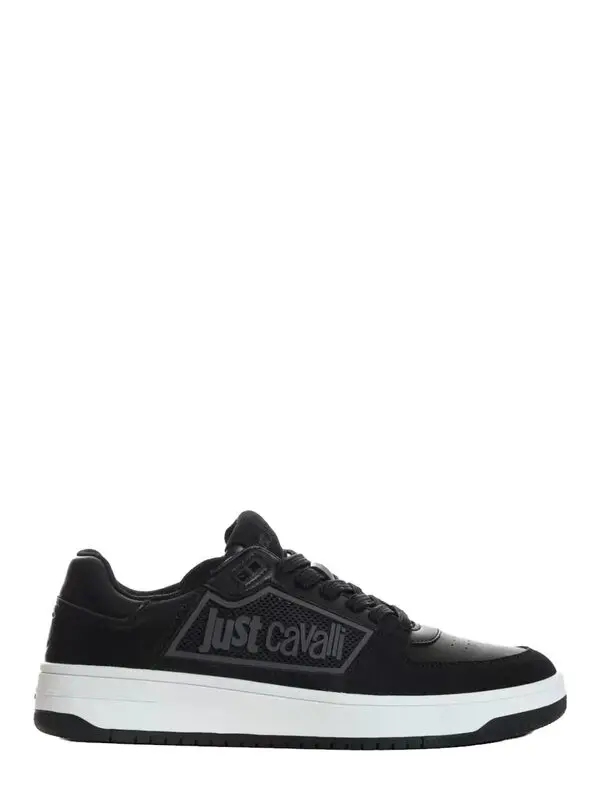 Just Cavalli Logo Sneakers - Black
