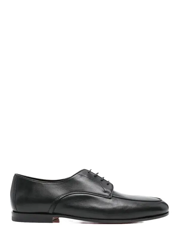 Santoni Lace-up Derby Shoes - Black