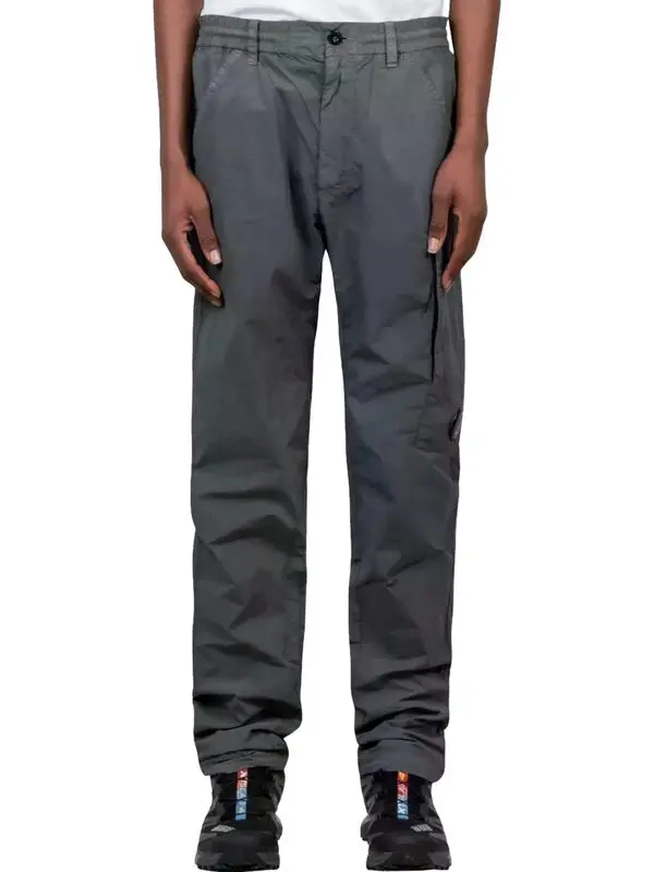 C.P. COMPANY Flat Cargo Pants - Grey