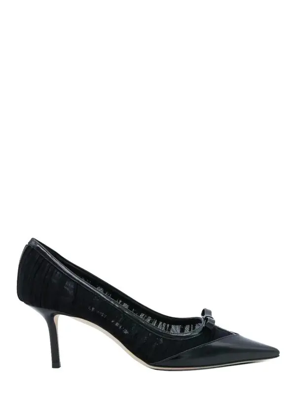 JIMMY CHOO Bow-embellishment Pumps - Black