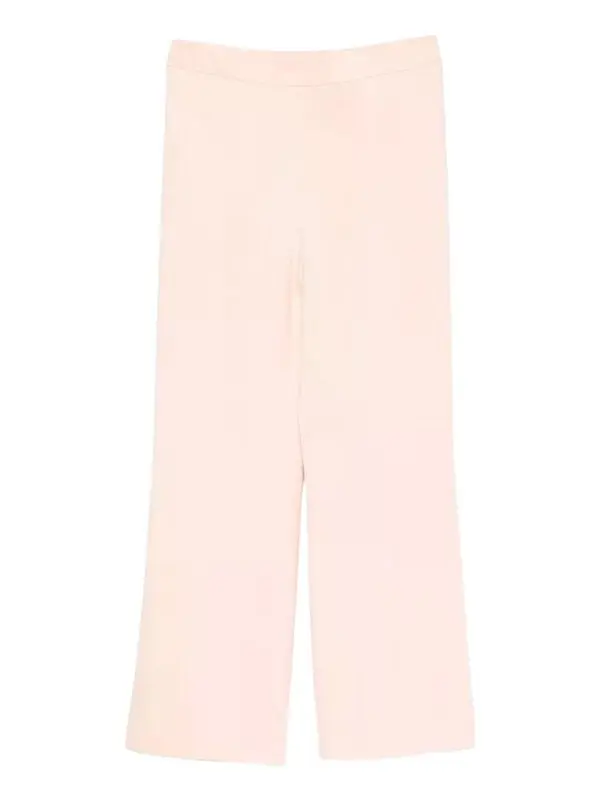 Etro Wide-leg Cropped Trousers - Pink