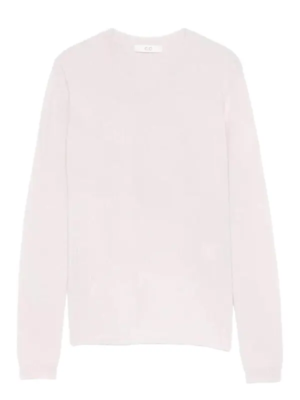 Co Round Neck Sweater - Pink