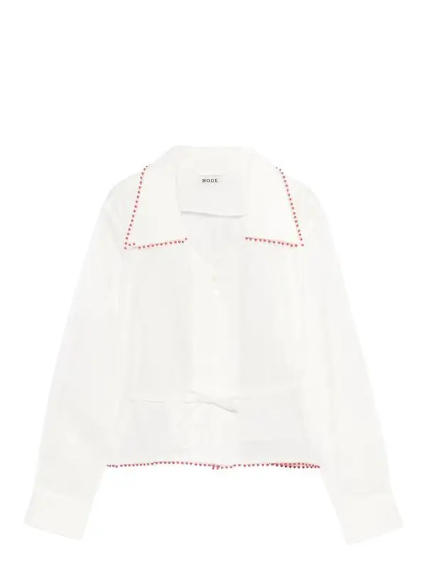 BODE Redbud Shirt - White