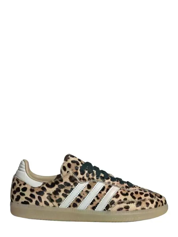 Adidas Samba Og Leopard-pattern Sneakers - Neutrals