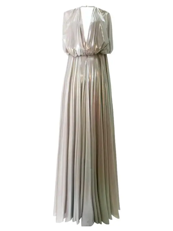 GEMY MAALOUF Loose Cut Maxi Dress - Grey