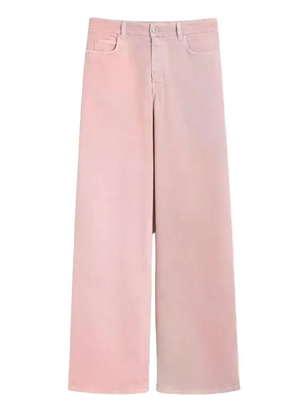 Max Mara Wide-leg Jeans - Pink