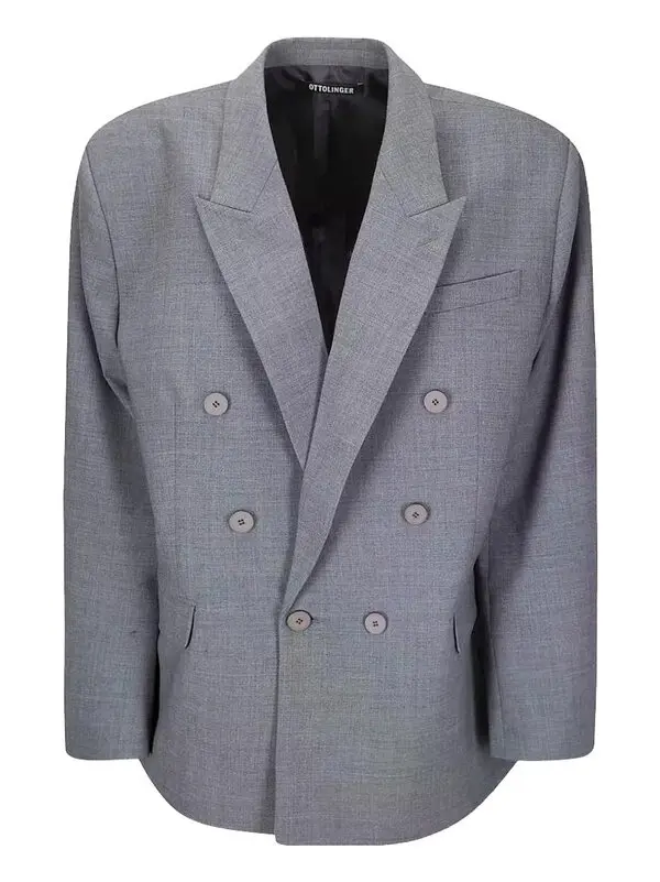 Ottolinger Oversized Buttoned Blazer - Grey