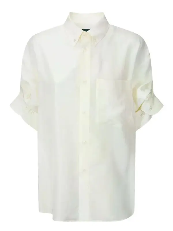 MAISON JEJIA Buba Buttoned Shirt - Neutrals