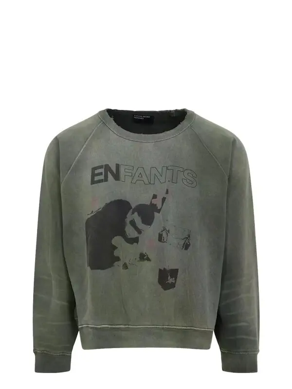Enfants Riches Déprimés Crewneck Sweatshirt - Green