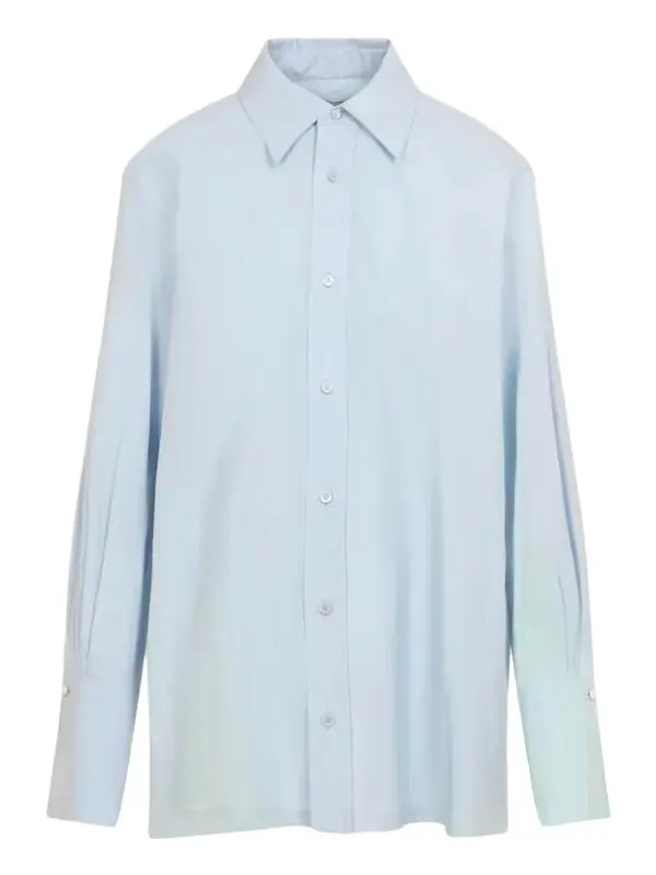 Carven Long-sleeve Collared Shirt - Blue