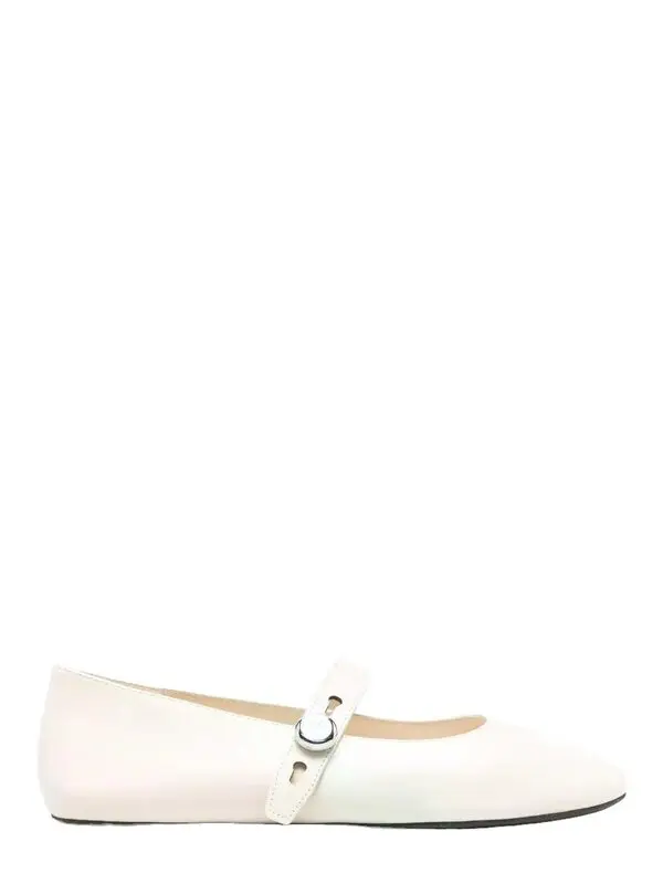 Tory Burch Romy Mary Jane Ballet Flats - Neutrals
