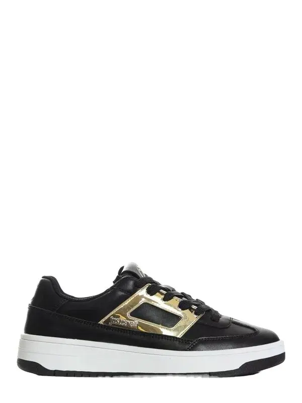 Just Cavalli Logo-detail Sneakers - Black
