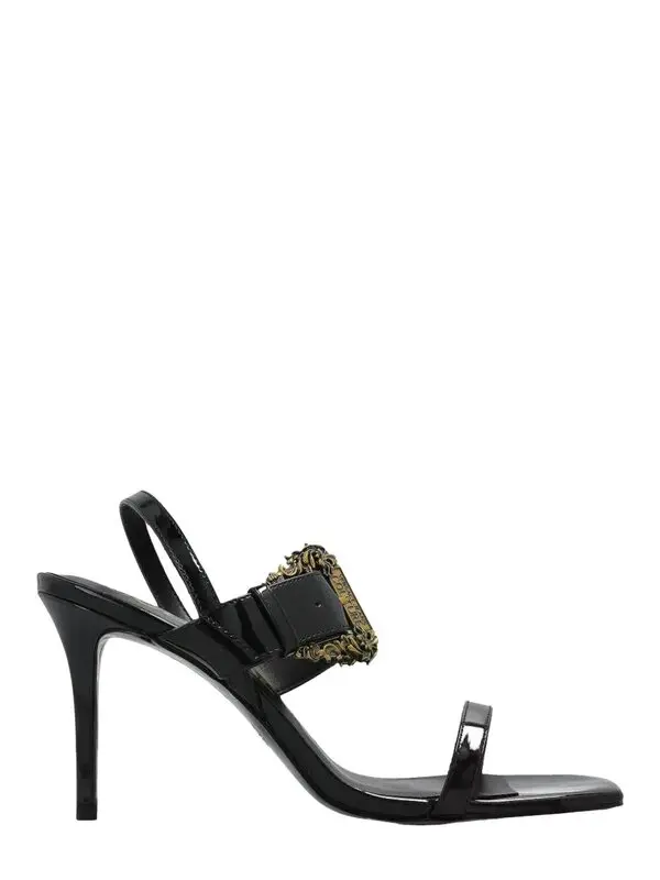 Versace Buckle-strap Sandals - Black