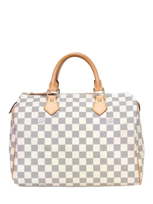 LOUIS VUITTON 30 Speedy Tote Bag - Neutrals