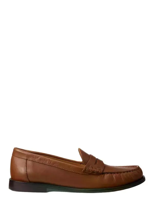Polo Ralph Lauren Leather Penny Loafers - Brown