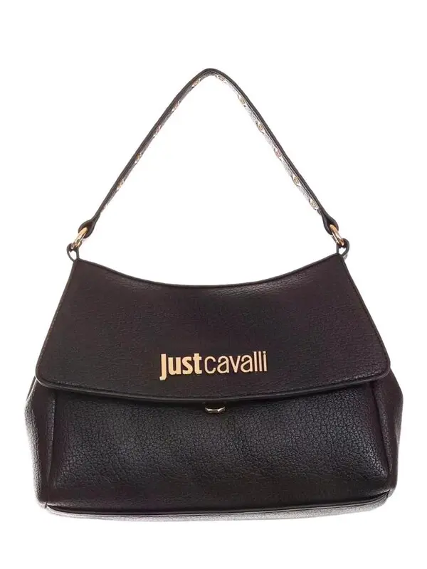 Just Cavalli Logo-plaque Shoulder Bag - Blue