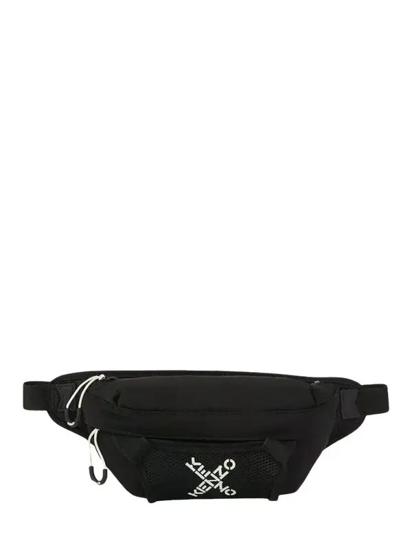 Kenzo Logo-print Belt Bag - Black