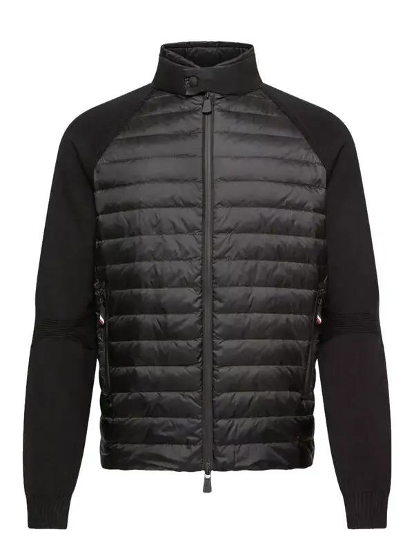 Moncler Padded Zip Jacket - Black