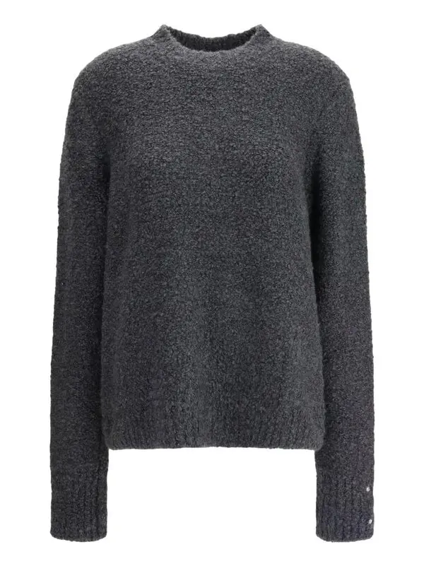 GOD'S TRUE CASHMERE Cashmere Crew Neck Sweater - Grey