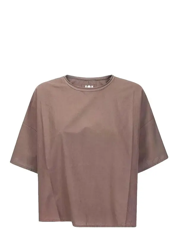 Labo.art Crew-neck T-shirt - Brown
