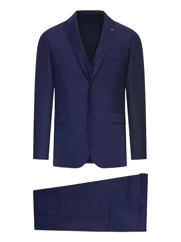 Tagliatore Single-breasted Suit - Blue