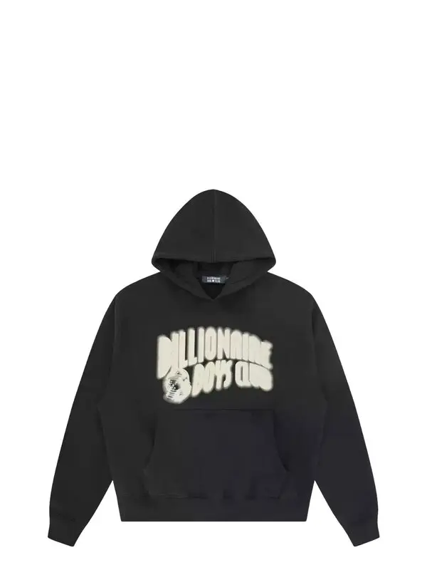 BILLIONAIRE BOYS CLUB Graphic Hooded Sweatshirt - Black