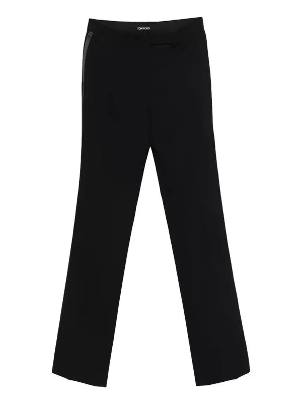 TOM FORD Side-pockets Trousers - Black