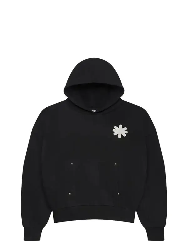 LOSTSHDWS Distressed-effect Hoodie - Black