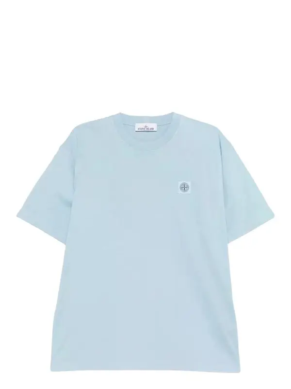 Stone Island Compass-patch T-shirt - Blue