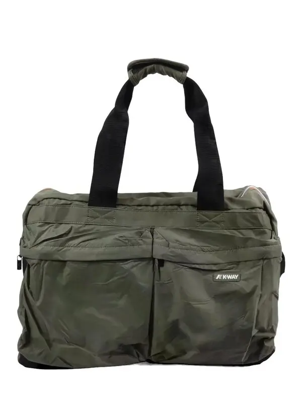 K-WAY Ardelu Pockets Luggage Bag - Green