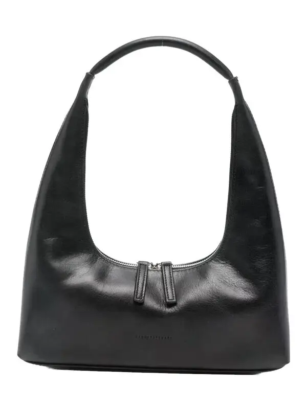 MARGESHERWOOD Zip-up Shoulder Bag - Black