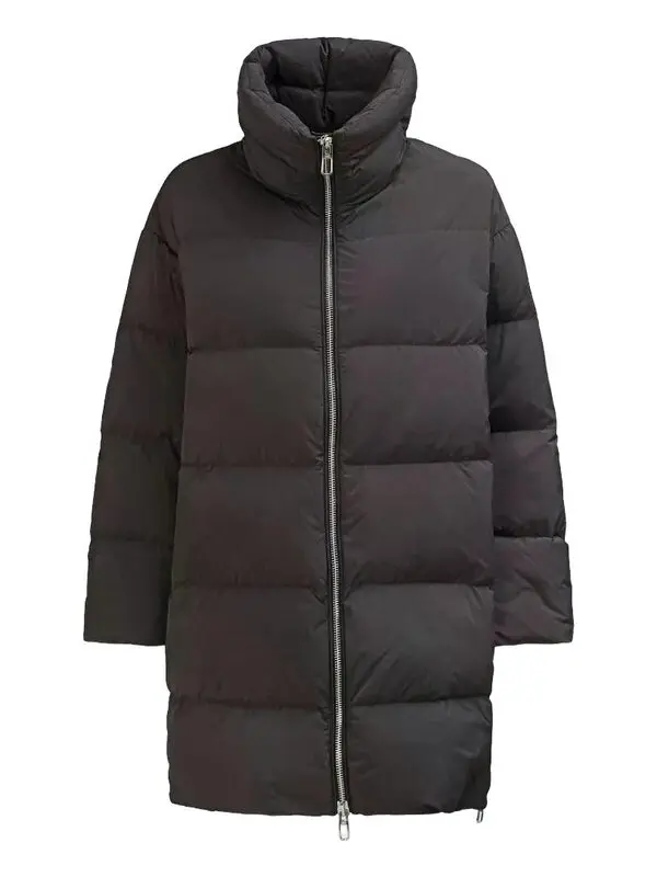 DUNO High-neck Parka Coat - Brown