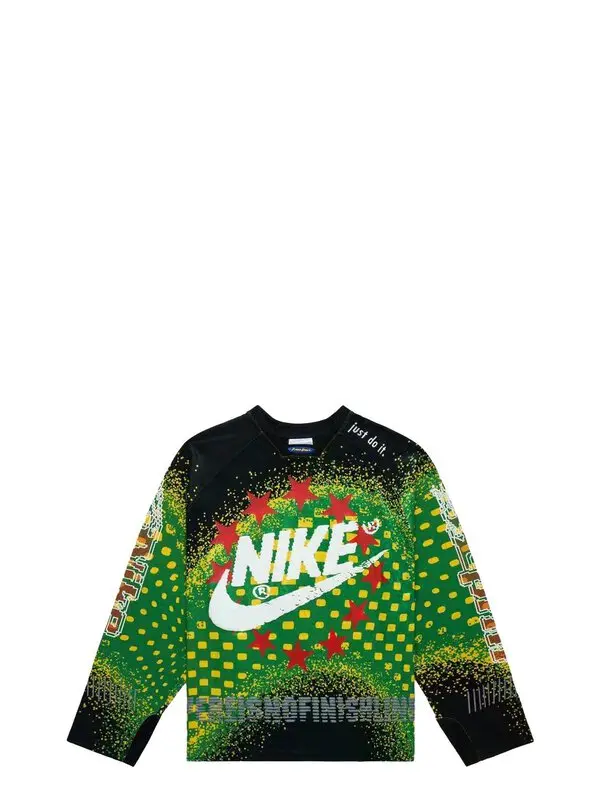 Nike Printed Sweatshirt - Green