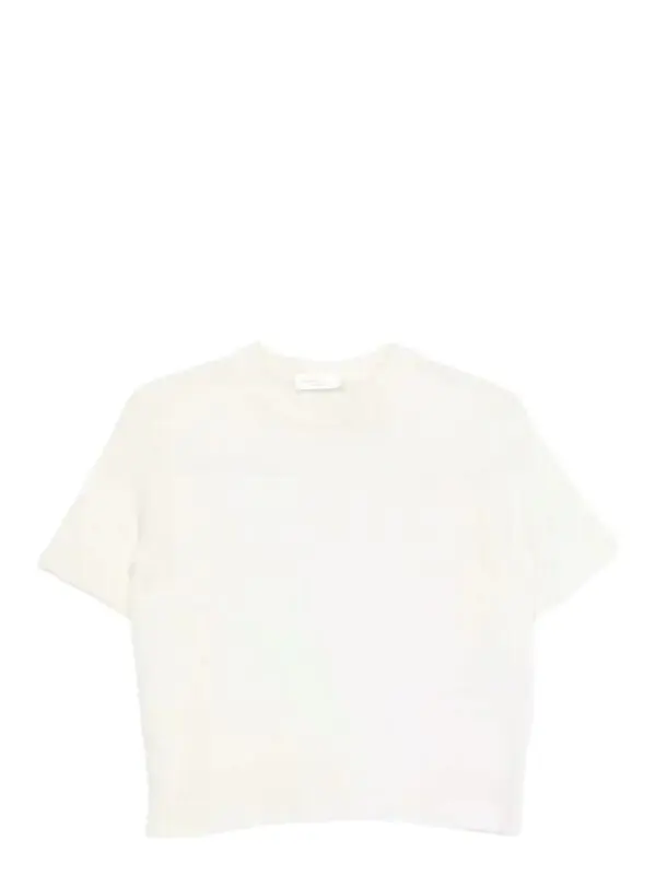 ROBERTO COLLINA Short-sleeved Pullover - Neutrals