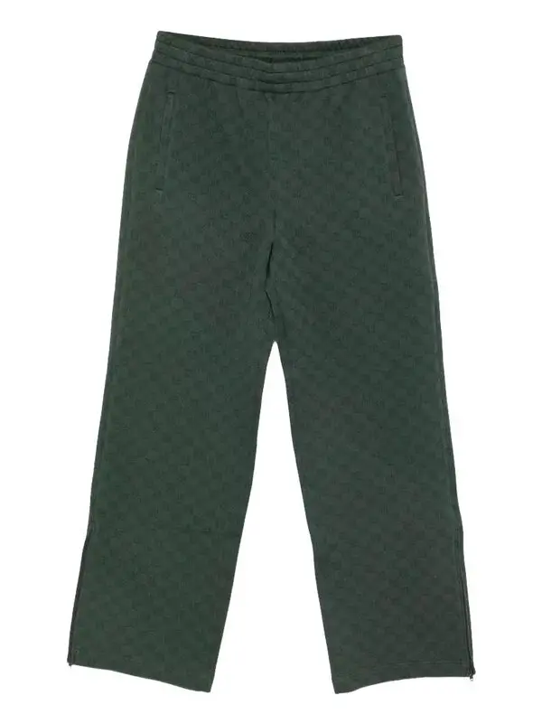 Gucci Logo-pattern Track Pants - Green