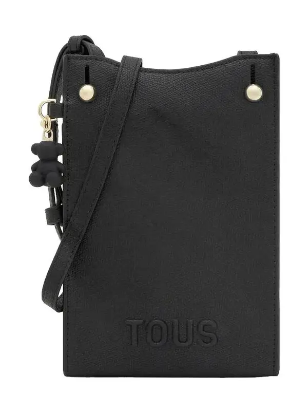 TOUS Flap Pocket Phone Case - Black