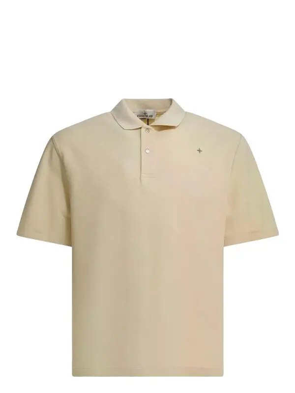 Stone Island Button-fastening Polo Shirt - Neutrals